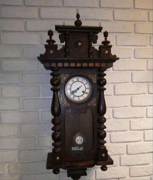 Старинные настенные часы FMS.Германия.19в