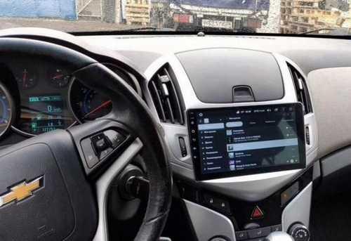 Магнитола Chevrolet Cruze android 8 ядер SIM Qled