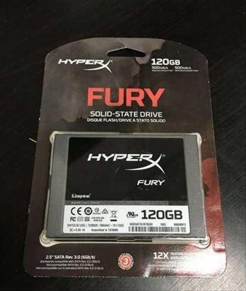 Новый ssd 120gb