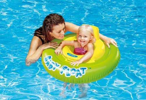 Круг для плавания с сиденьем "Baby float" 76 см