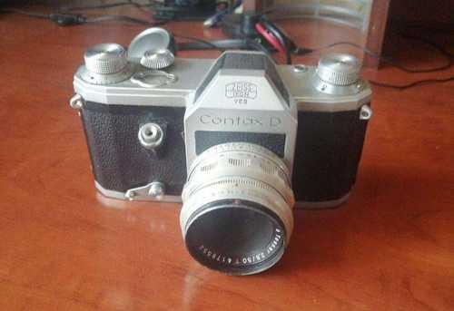 Плёночный фотоаппарат contax D