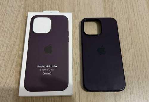 iPhone 14 Pro Max Silicone Case Elderberry