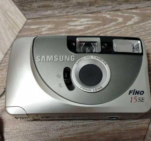 Пленочный фотоаппарат samsung fino 15se