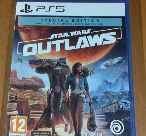 Star Wars outlaws ps5 диск