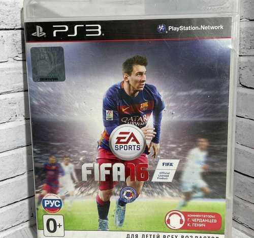 FIFA 16 (Рус) фифа 16 Игра PS3 футбол