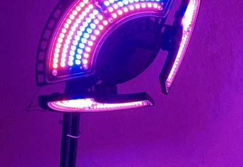 Фитолампа трёхлепестковая 360 LED E27 регулируемая