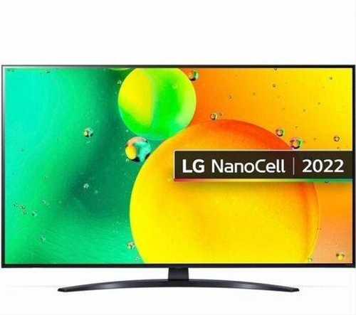 Телевизор LG 43nano766qa NanoCell синяя сажа