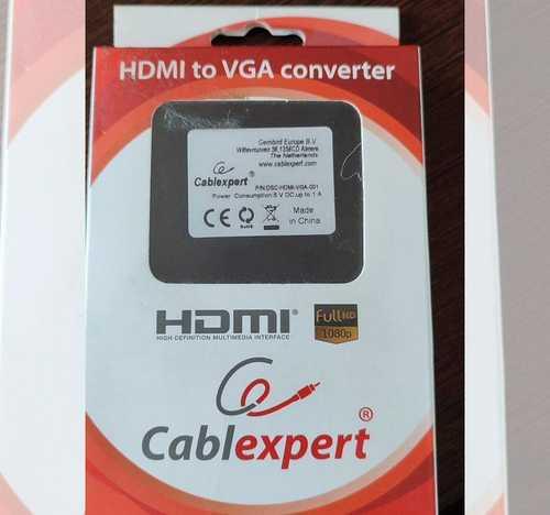 Конвертер hdmi vga