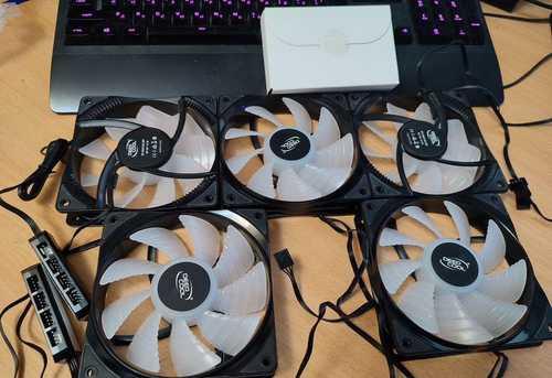 Корпусные вентиляторы deepcool RF120M DP-frgb-RF1