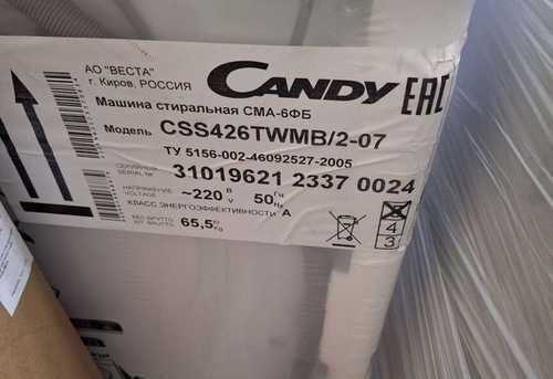 Стиральная машина candy инвертор css426twmb/2-07