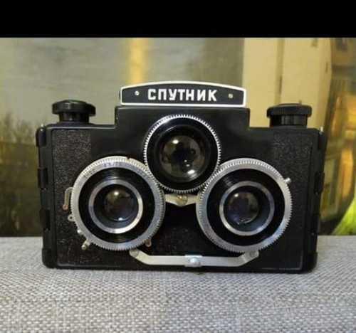 Фотоаппарат Спутник 6x6 Tlr Tlr стереоскопический