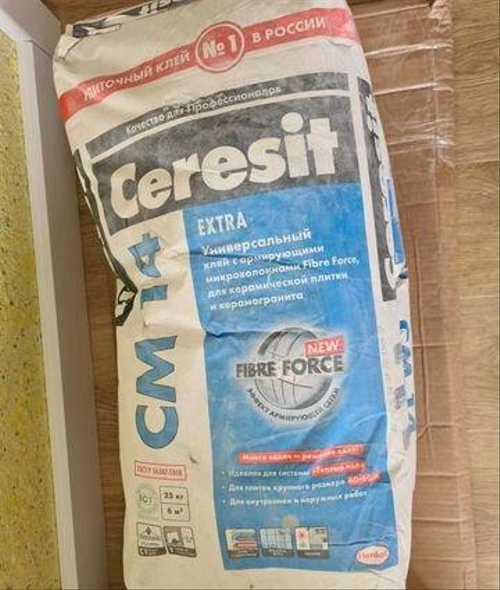 Клей для плитки ceresit