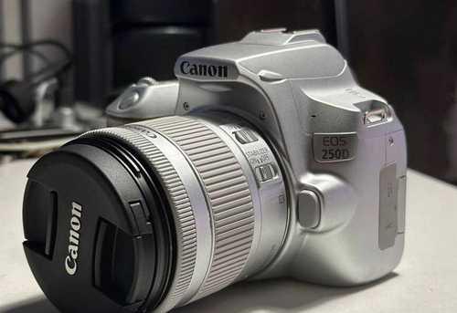Canon EOS 250d kit Silver
