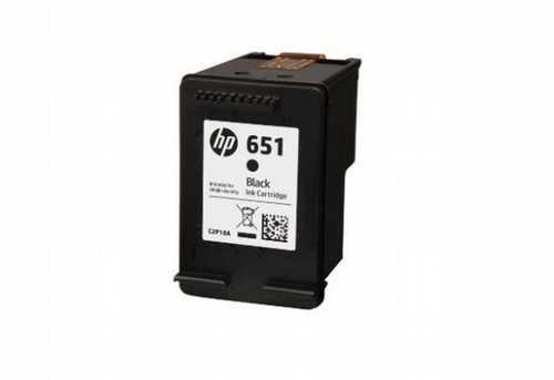 Картридж струйный черный HP 651 black (C2P10AE)