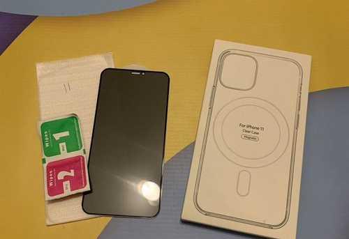 Чехол MagSafe + защитное стекло
