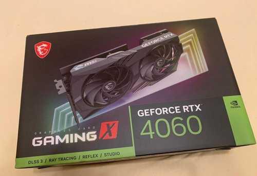Видеокарта Geforce RTX 4060 MSI Gaming X