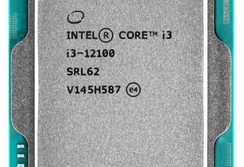 Процессор Intel Core i3 12100 на гарантии