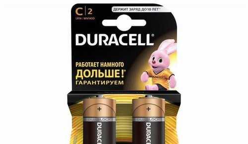 Батарейка Duracell C/LR14/MN1400 1,5V/B 2шт