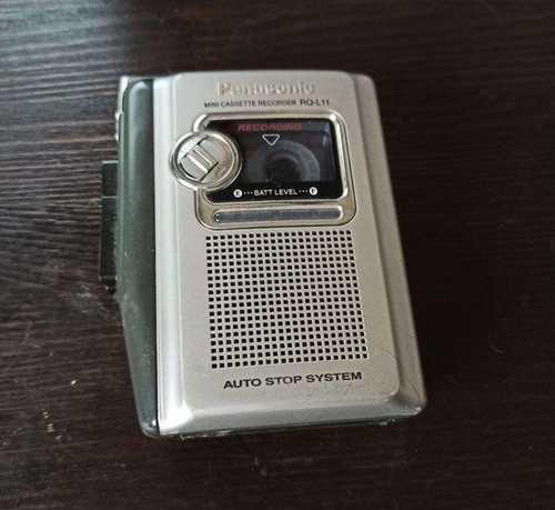 Panasonic mini cassette recorder RQ-L11 Кассетный