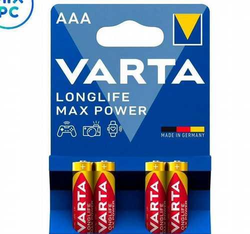 Батарейки AAA Varta Max Power 4шт