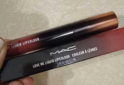 Помада MAC love me liquid lipcolour новая