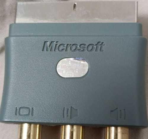 Scart переходник для xbox 360