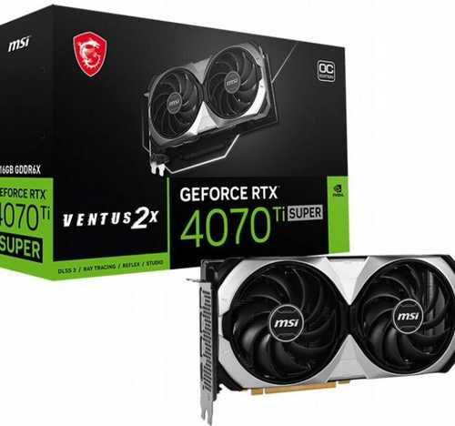 Видеокарта MSI GeForce RTX 4070 Ti Super #388377