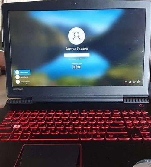 Игровой ноутбук lenovo legion y520-15ikbn