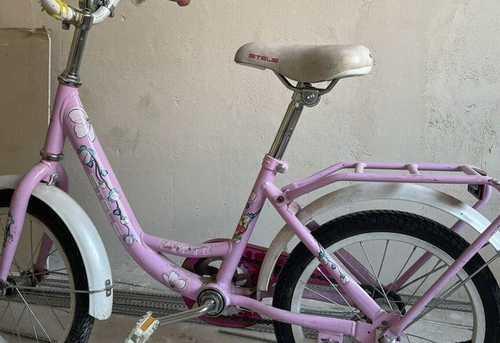 Велосипед для девочки 4-7 лет