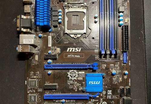 Материнская плата 1150 z97 msi