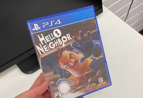 Игра для приставки PS4 hello neighbor