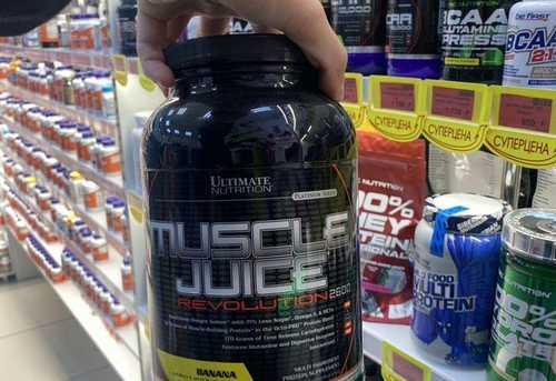 Гейнер Ultimate Muscle Juice, Банан, 2120г