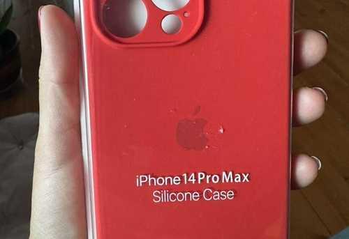 Силиконовый чехол на iPhone 14 Pro Max