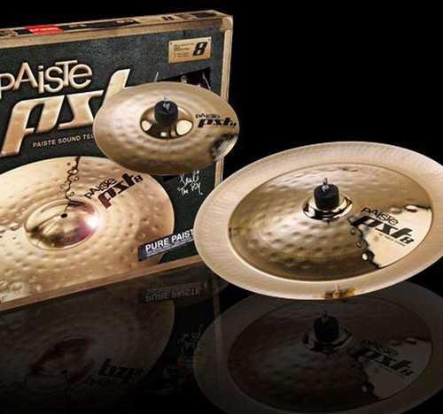 000180fxpk PST 8 Rock Effects Pack Комплект тарелок 10"/18", Paiste