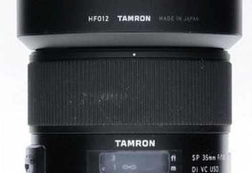 Объектив Tamron SP 35mm f/1.8 Di VC (F012E) Canon