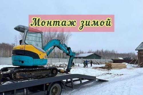 Винтовые сваи Монтаж