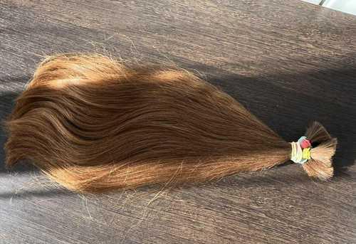 Волосы срез новый 50 см натуральные
