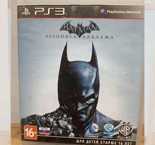 Batman летопись аркхема PlayStation 3