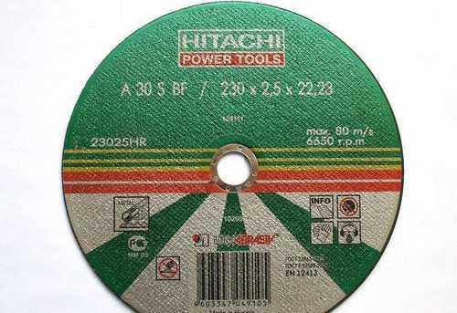 Диск отрезной Hitachi 230 x 22 x 2.5 по металлу