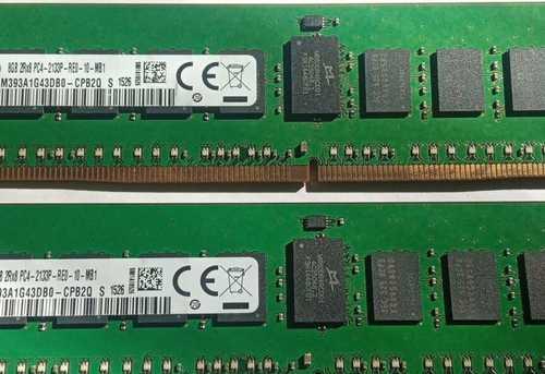 Оперативная память 8 Gb DDR4 ECC REG 2133MHz