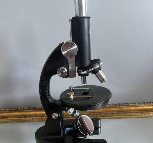Микроскоп Winkel-Zeiss Gottingen Vintage 1900г
