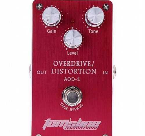 Педаль эффектов Tomsline AOD-1 Overdrive / Distort