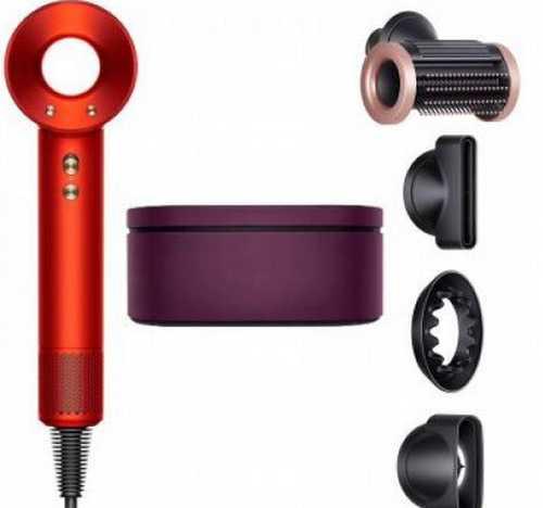 Фен Dyson Supersonic HD15 Topaz Orange с 4 насадка