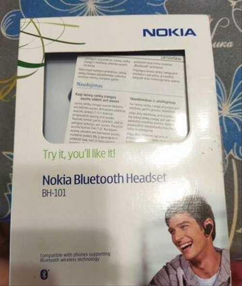 Bluetooth-гарнитура Nokia BH-101