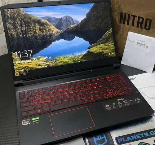 Ноутбук Acer Nitro / Ryzen 5 / GTX 1650 Ti 4Gb