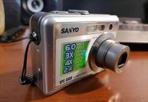 Компактный фотоаппарат sanyo VPC-S600EX