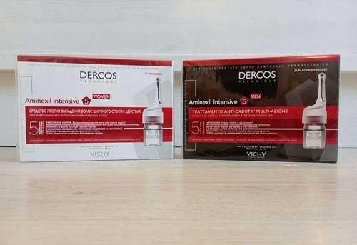 Vichy dercos aminexil ампулы от выпадения волос