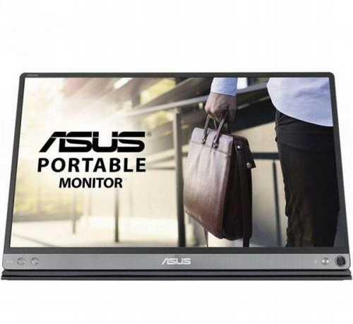 Монитор Asus 15.6 Portable MB16ACM темно-серый IPS