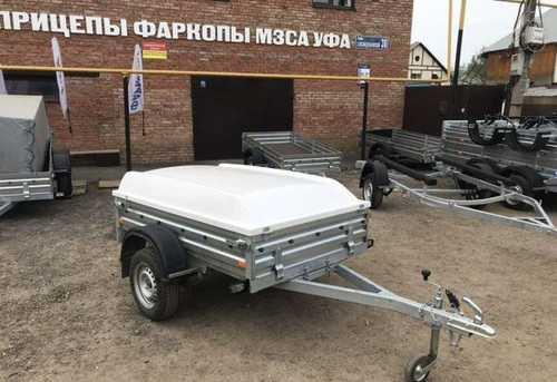 Прицеп мзса 817710.022 с установленной крышкой 19
