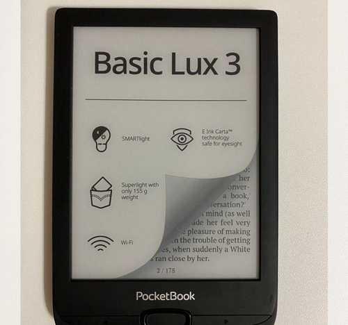 Электронная книга pocketbook Basic Lux 3